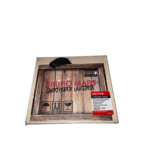 Media | Unorthodox Jukebox By Bruno Mars New Target Exclusive Cd 5 ...